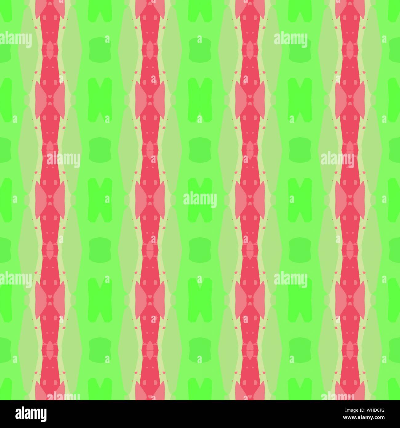 colorful seamless pattern with pastel green, pastel red and pale golden ...