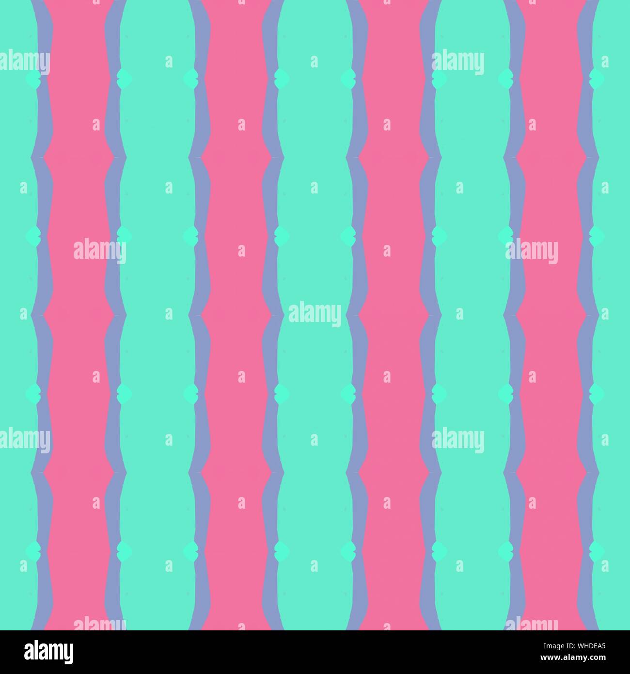 seamless pattern with hot pink, aqua marine and light pastel purple ...