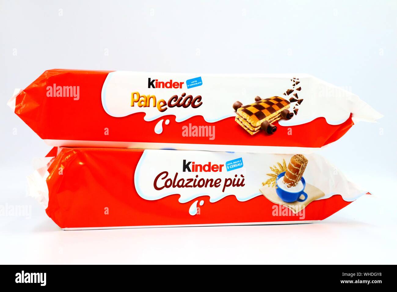 Kinder Sponge Cake. Kinder is a brand of products made in Italy by ...