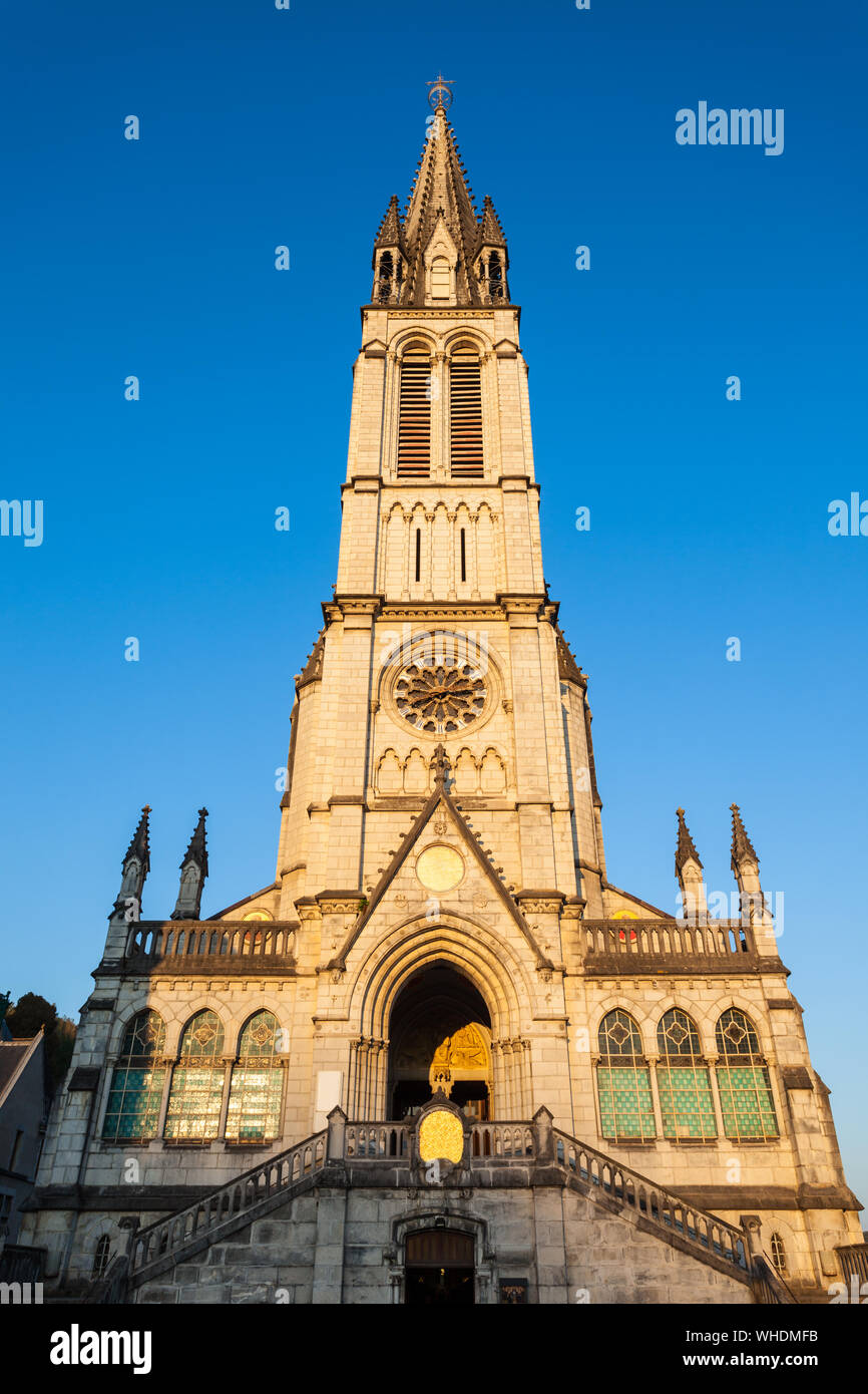 Sanctuary of Our Lady of Lourdes is a roman catholic church in Lourdes ...