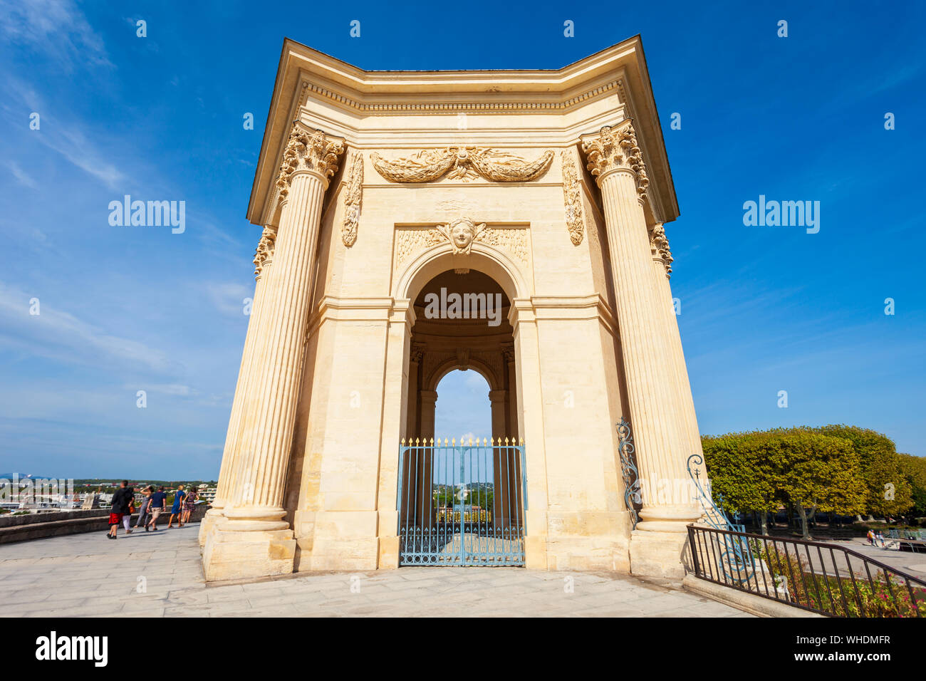 Montpellier monument attraction hi-res stock photography and images - Alamy