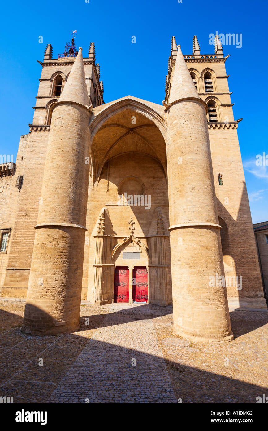 St pierre cathedral montpellier herault hi-res stock photography and ...