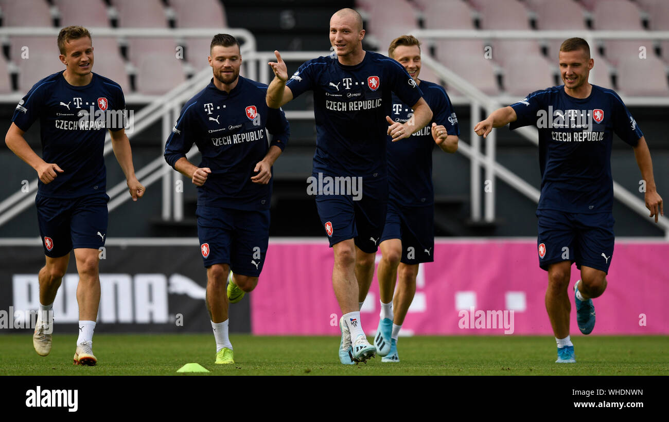 Prague, Czech Republic. 02nd Sep, 2019. (L-R) Ondrej Celustka, Michael ...