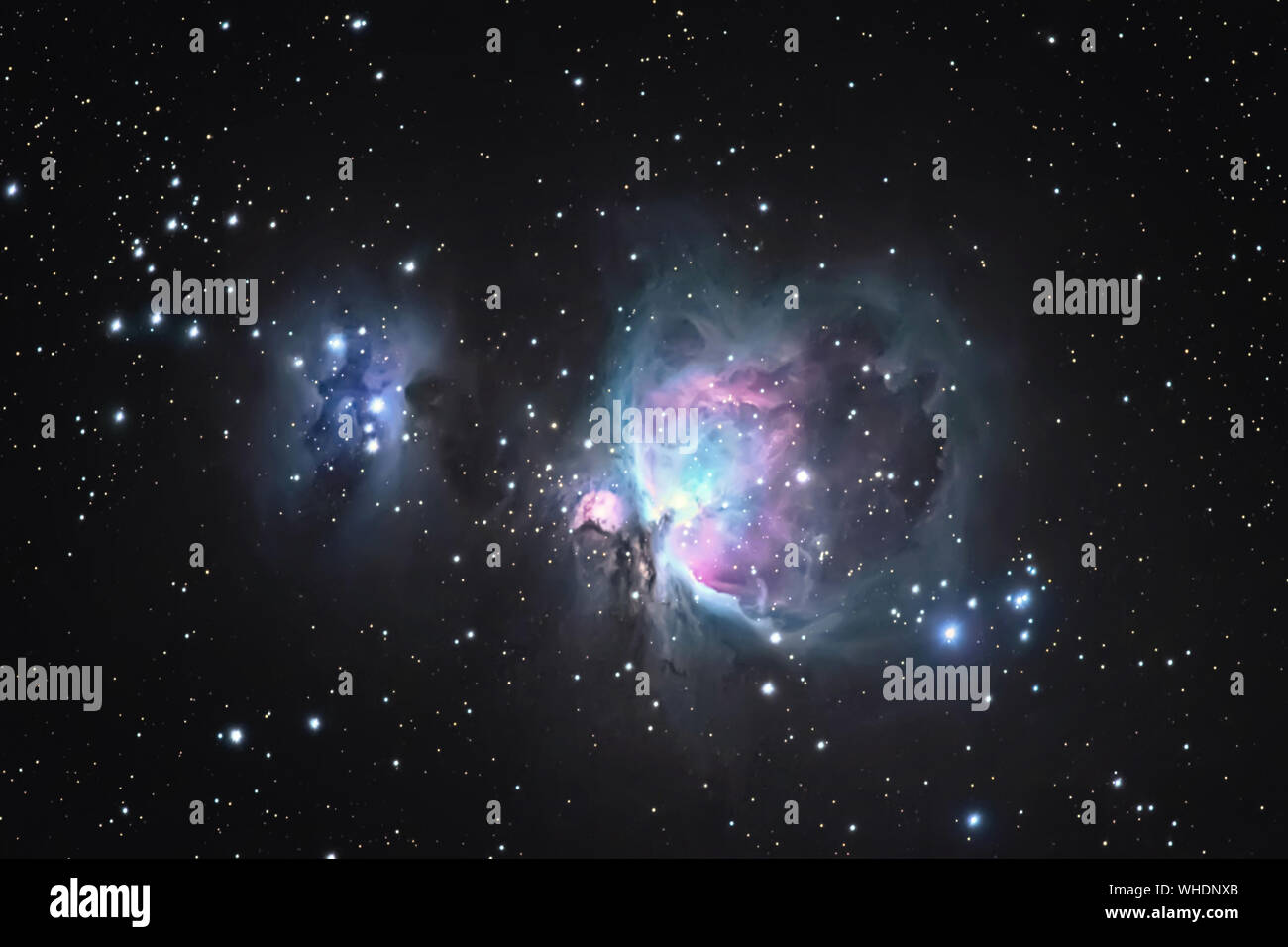Great Orion Nebula M42, in the constellation of Orion, Milky Way Stock Photo - Alamy