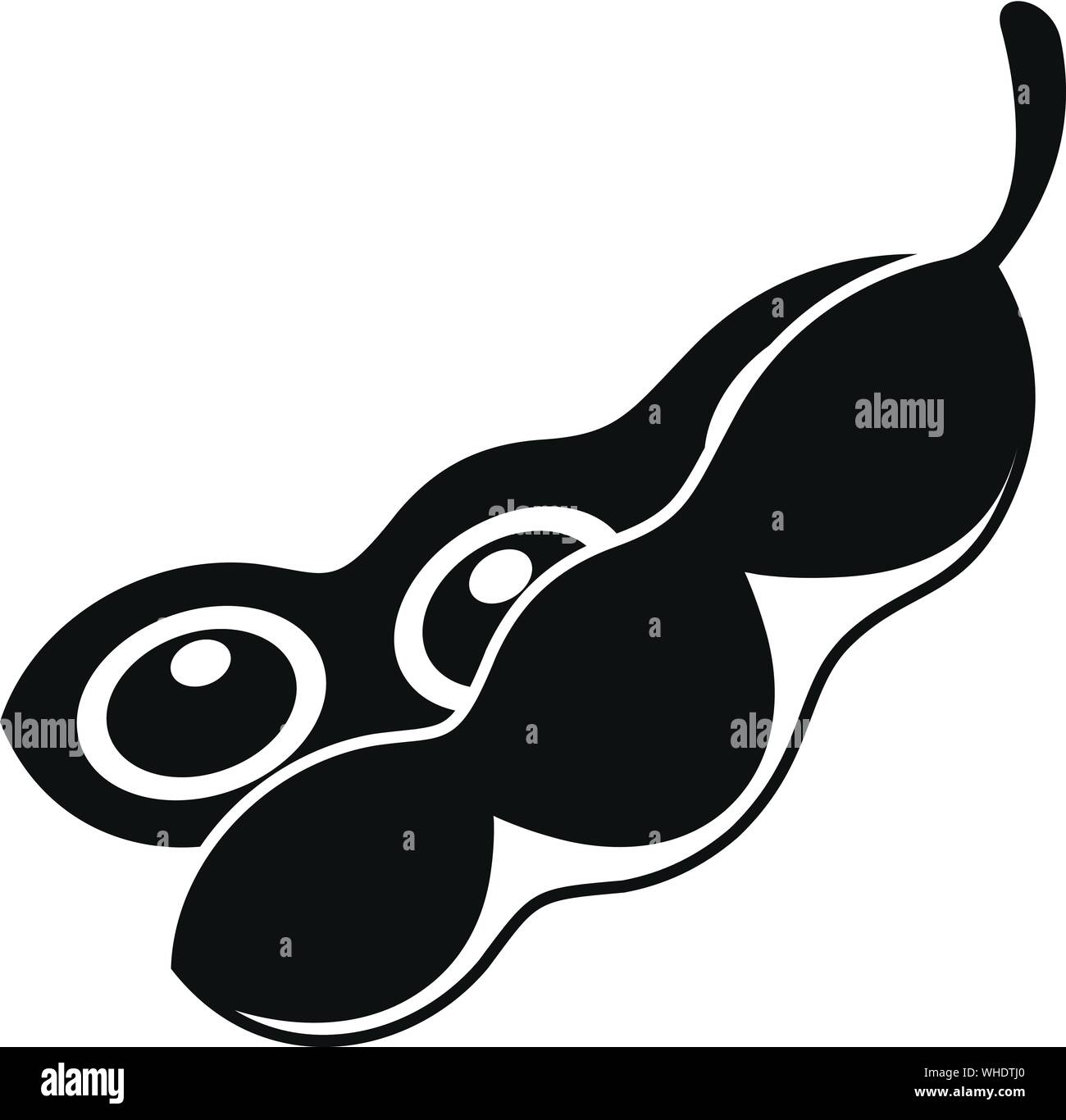 Beans icon. Simple illustration of beans vector icon for web design ...