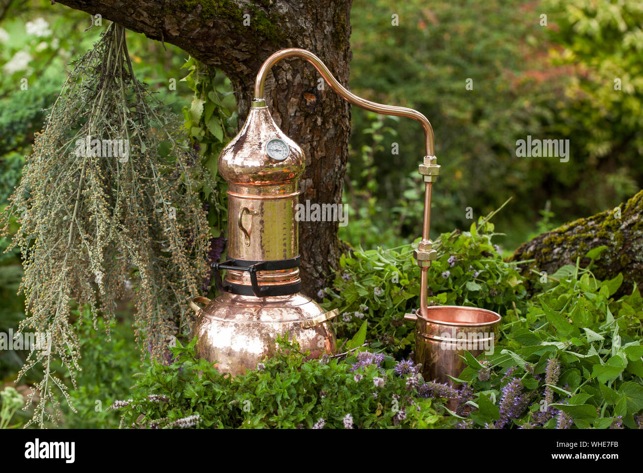 Alembic is a distilling apparatus of Arabic origin which may be used to ...