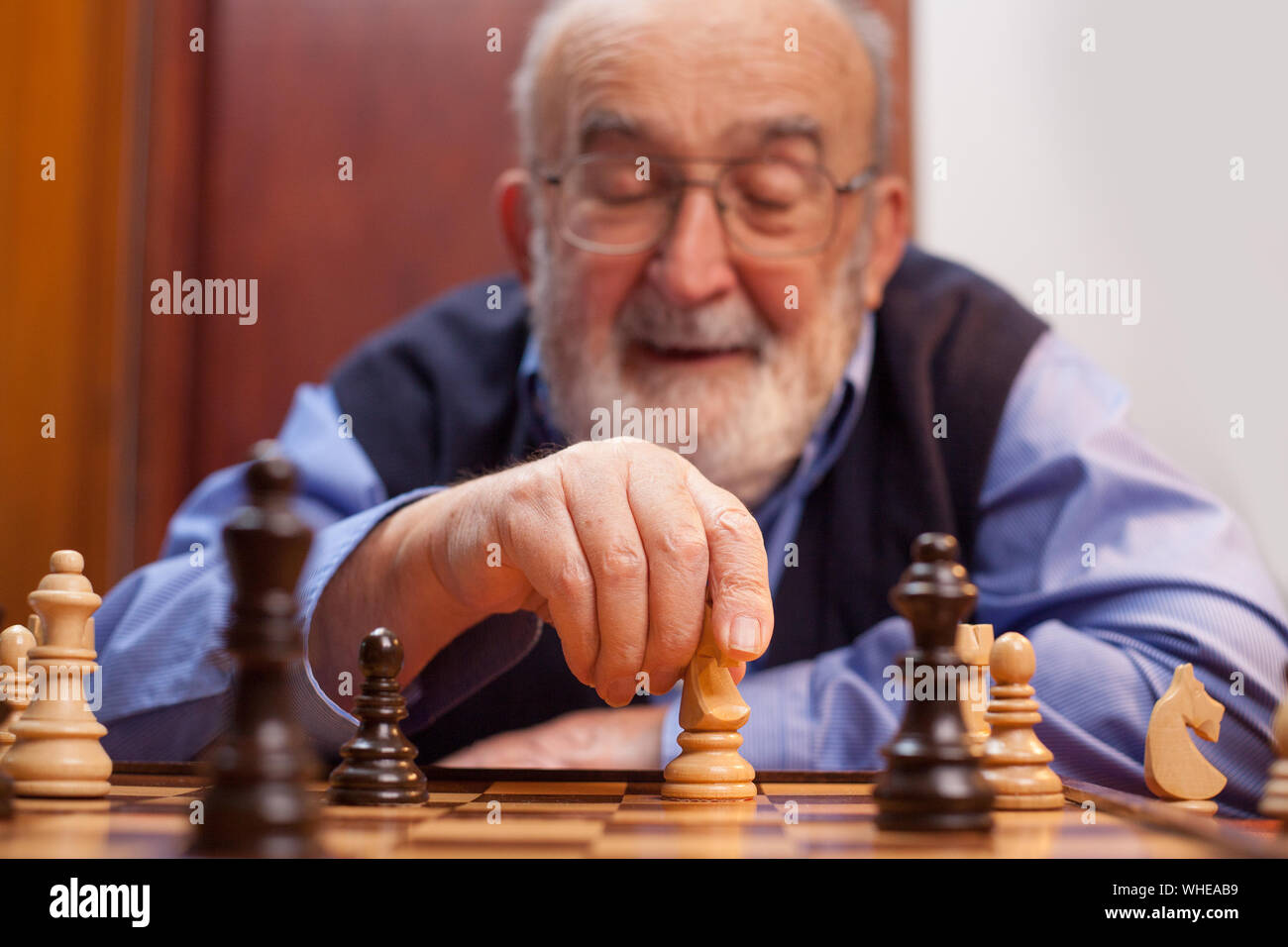 Man holding chess piece people hi-res stock photography and images - Alamy