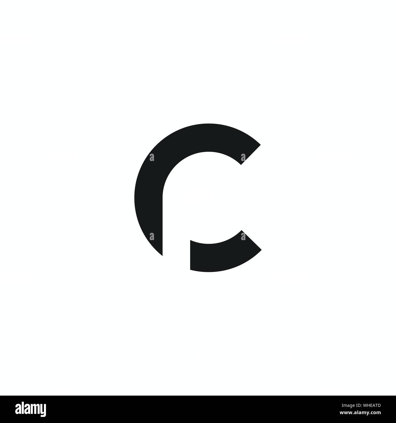 Letter cp logo icon design template elements Stock Vector Image & Art ...