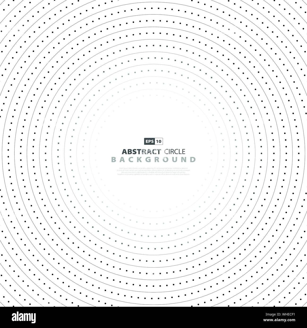 Gray circles vector vectors hi-res stock photography and images - Alamy