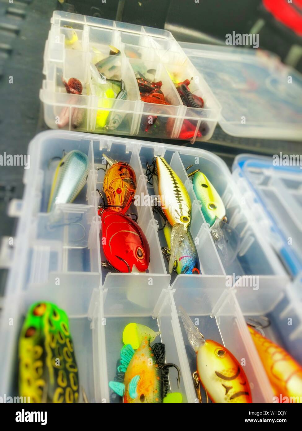 All box container fishing hi-res stock photography and images - Alamy