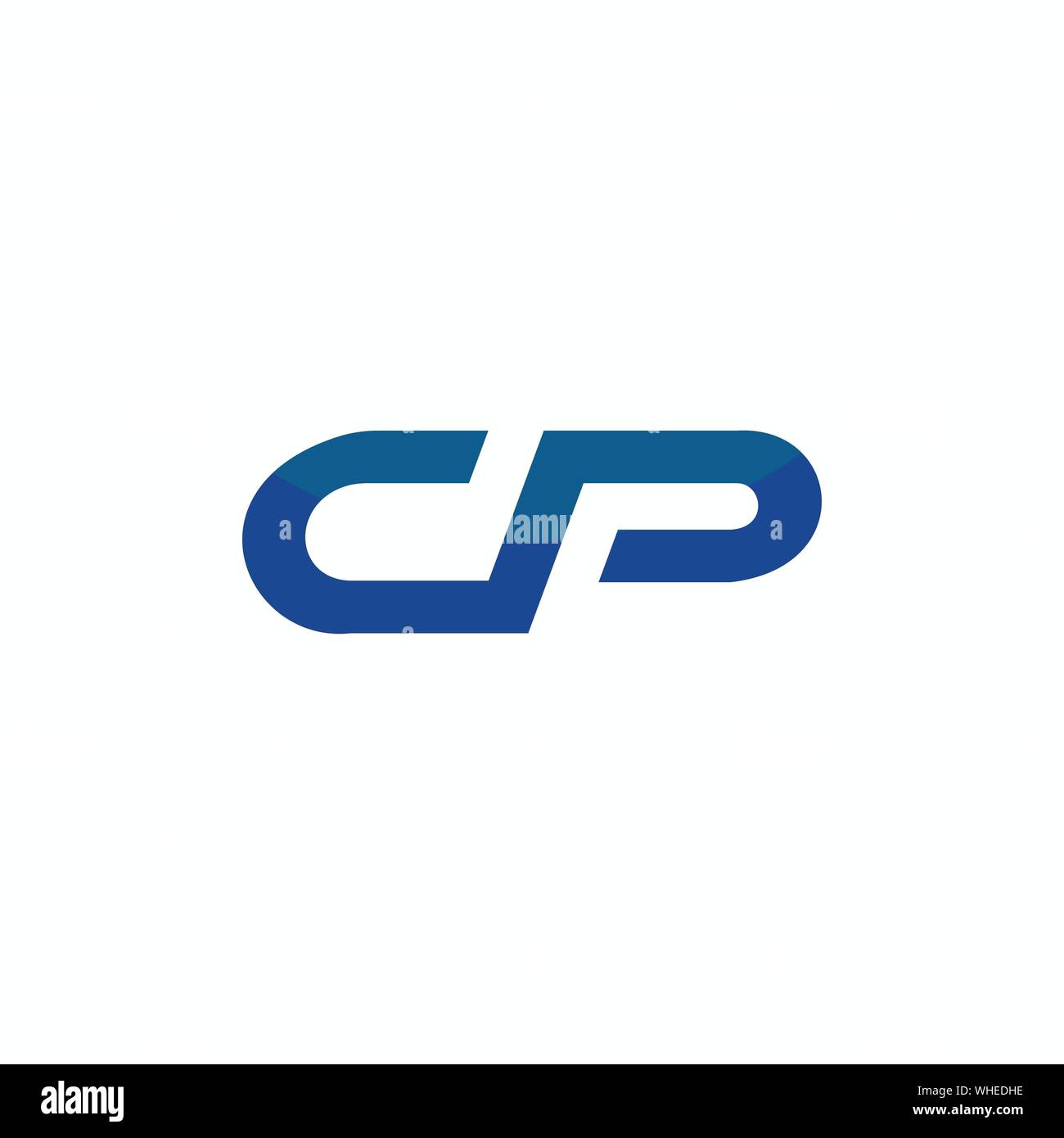 Letter cp logo icon design template elements Stock Vector Image & Art ...