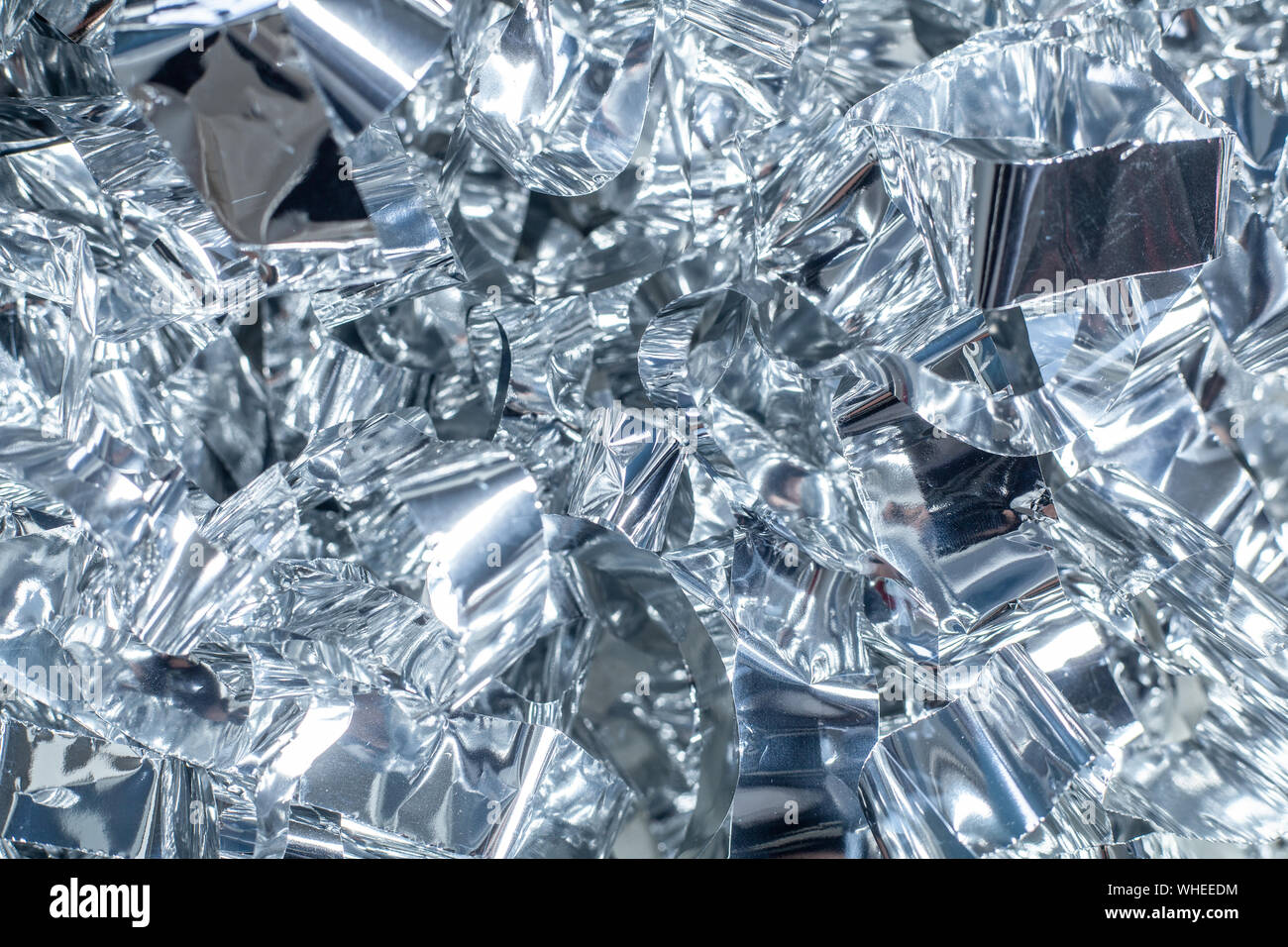 silver shiny metallic foil background for holidays packaging. Christmas ...