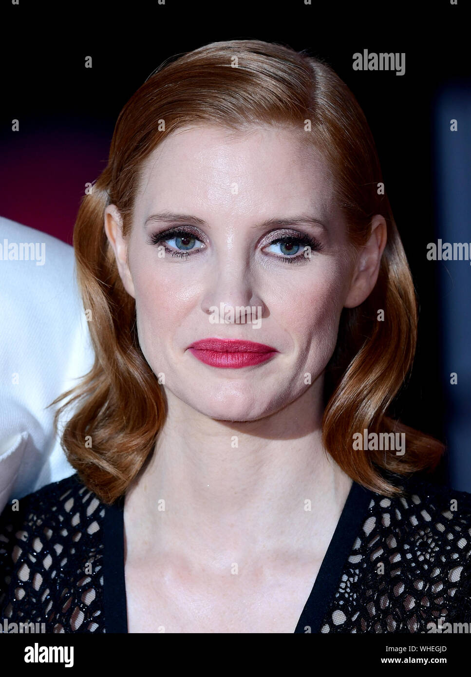 Jessica Chastain attending the IT Chapter Two European Premiere held at ...
