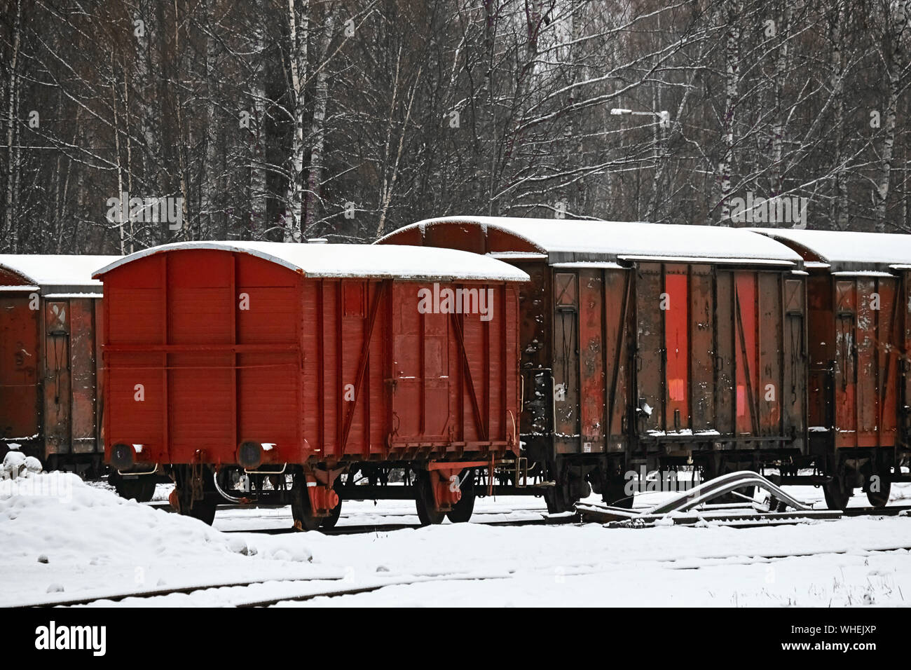 Railroad mail car hi-res stock photography and images - Alamy
