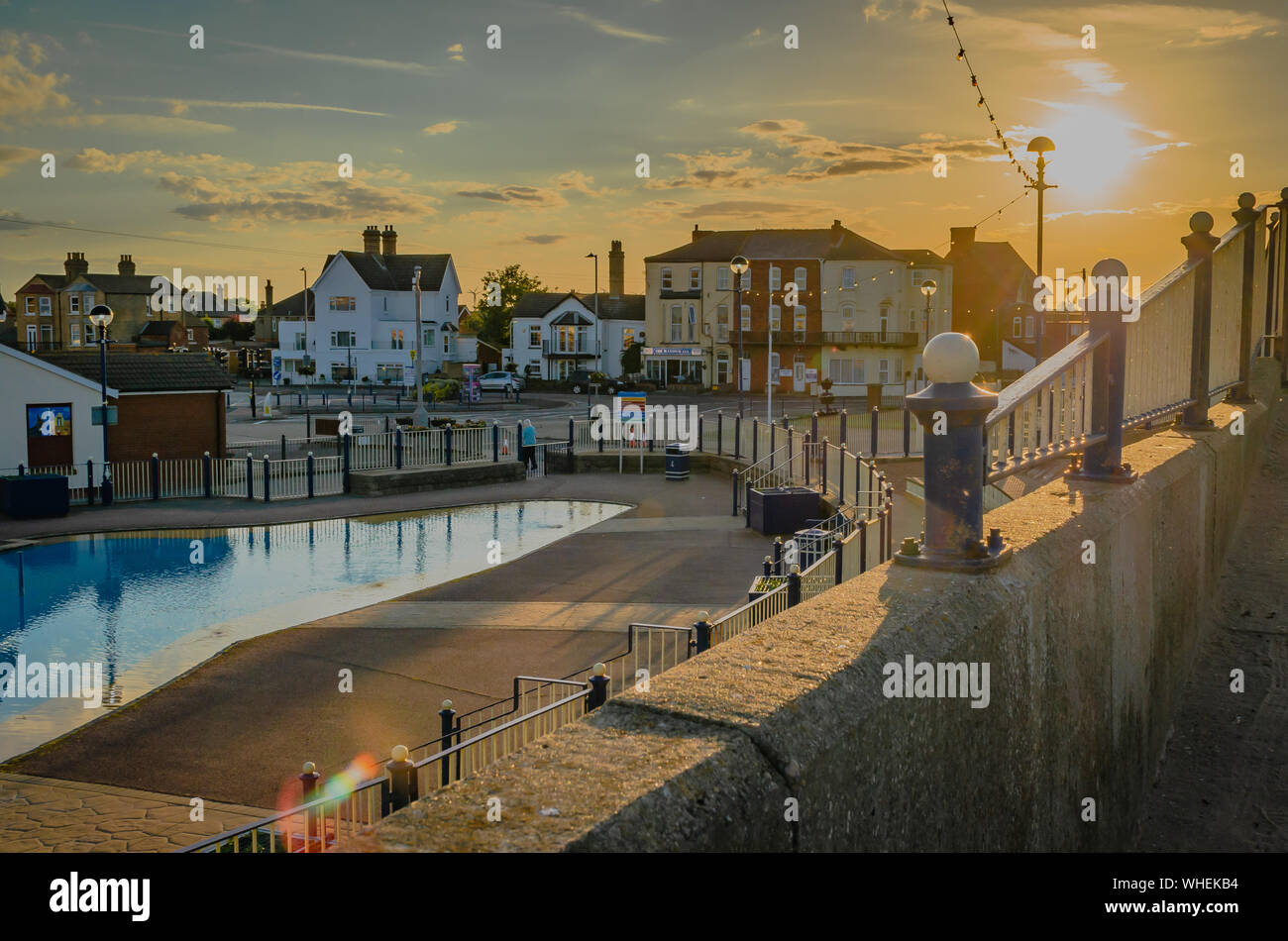 Sutton on sea promenade hi-res stock photography and images - Alamy