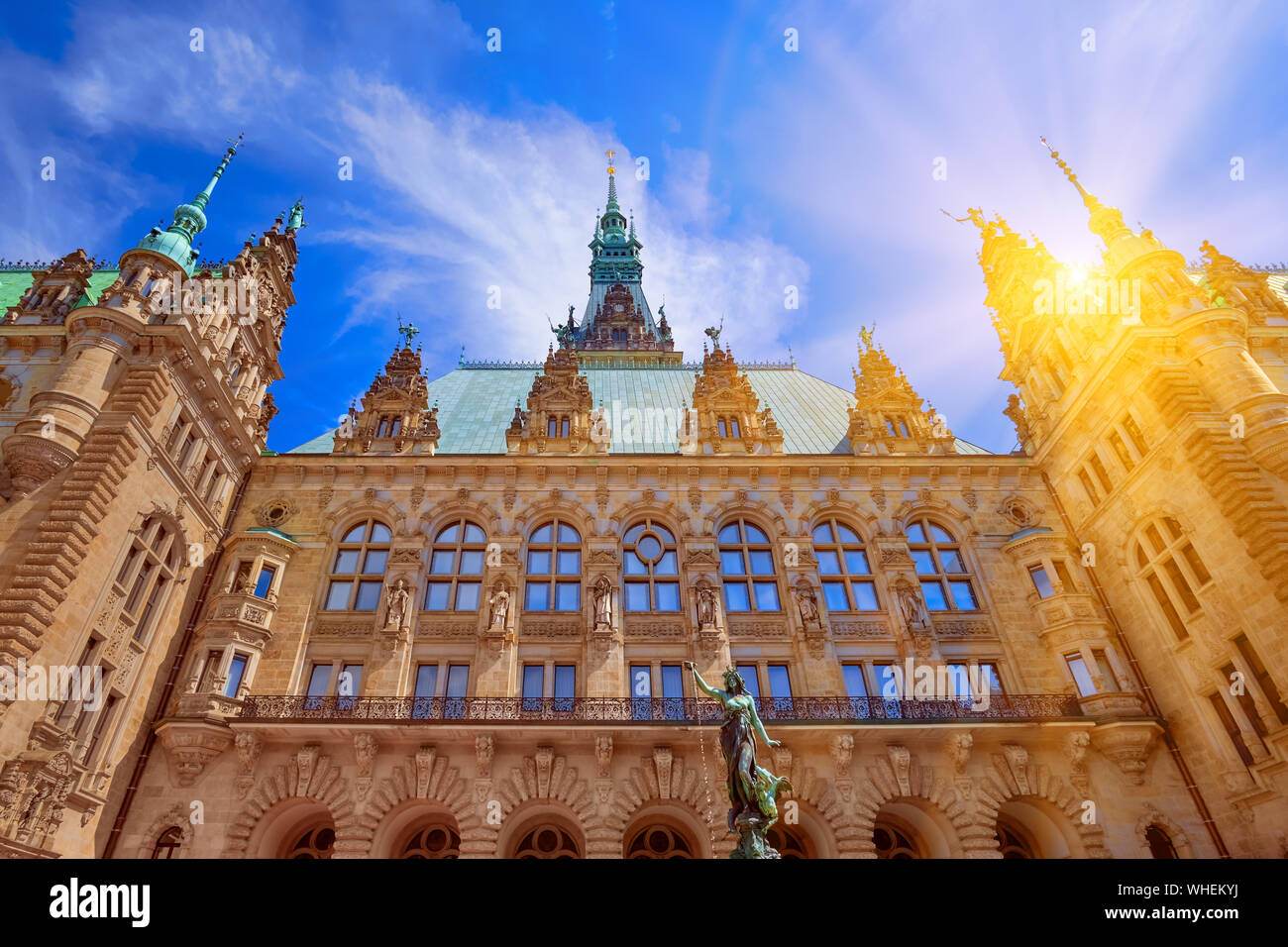 Tourism townhall tower hi-res stock photography and images - Alamy