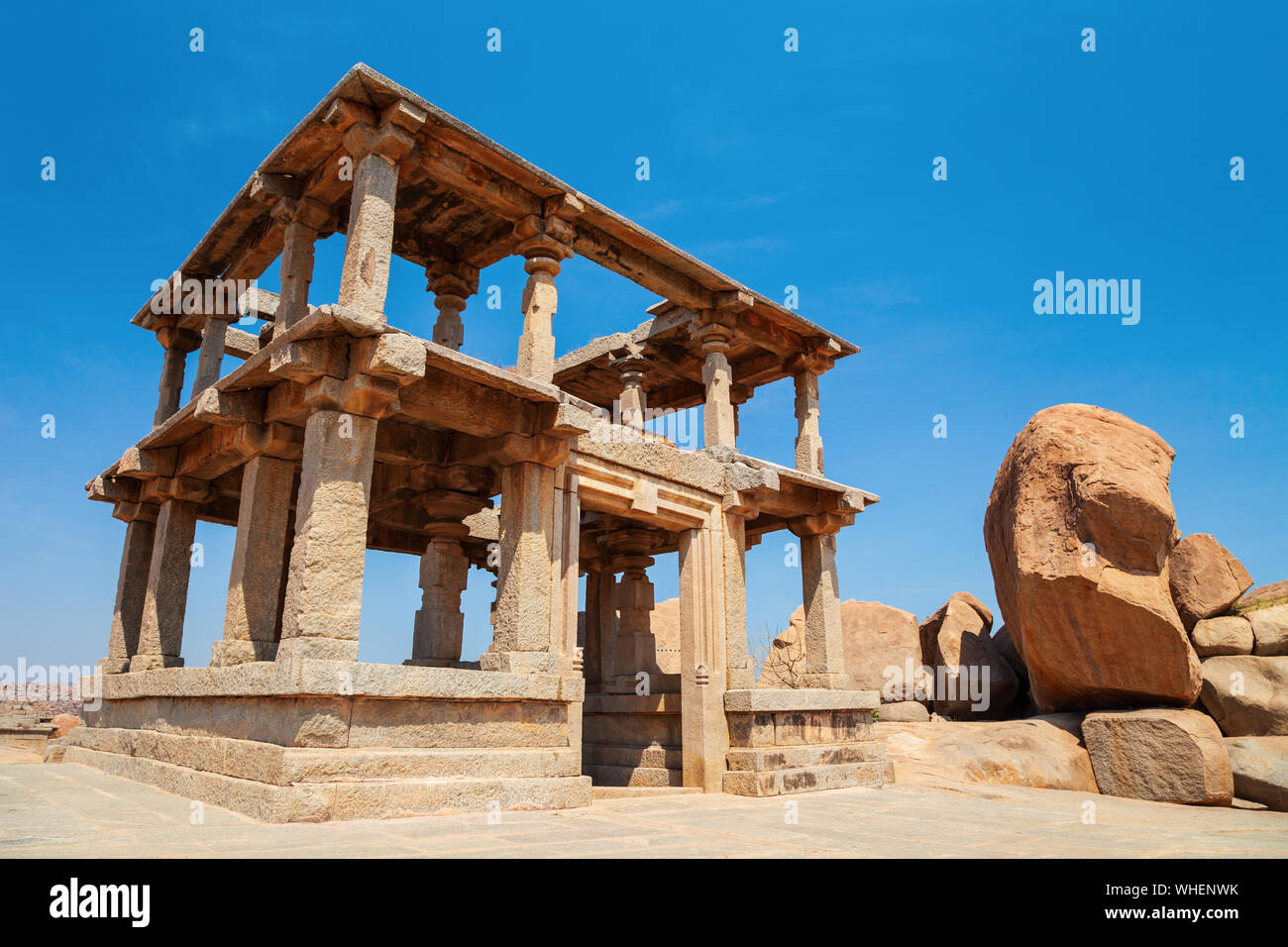 Hemakuta Hill Temple Complex at Hampi was the centre of the Hindu ...