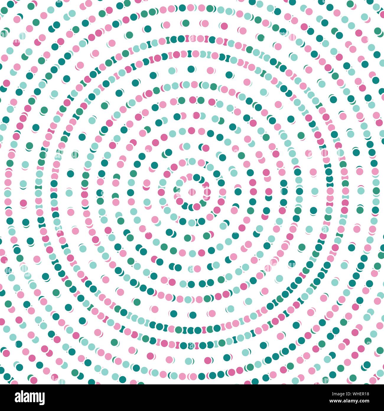 Seamless Modern Vector Pattern With Dots Stock Vector Image & Art - Alamy