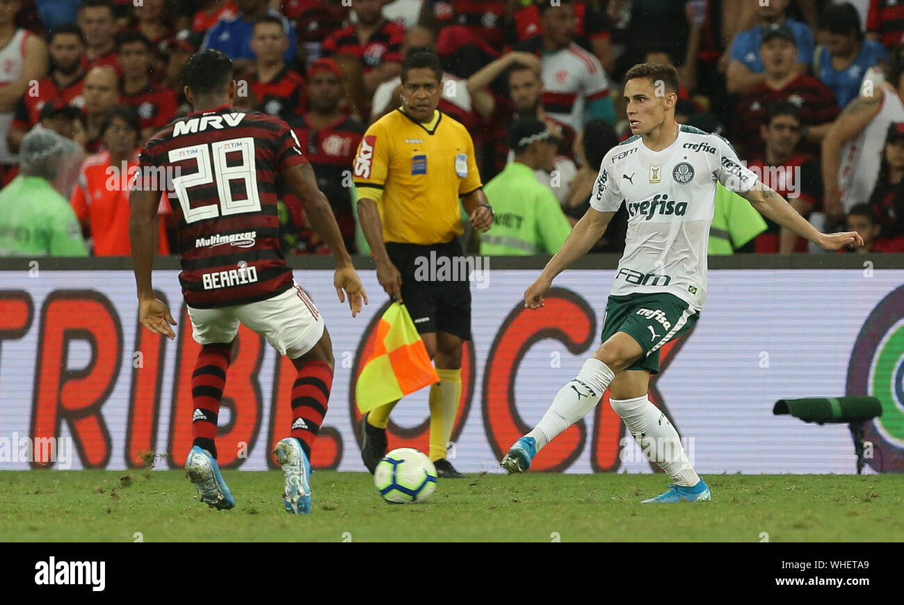 Rio De Janeiro, Brazil. 01st Sep, 2019. Raphael Veiga, from SE ...