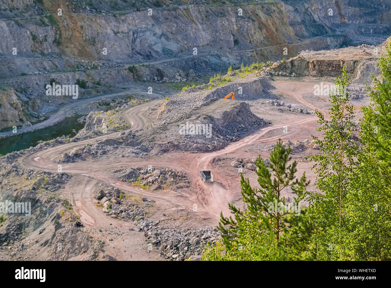 Dolomite extraction hi-res stock photography and images - Alamy
