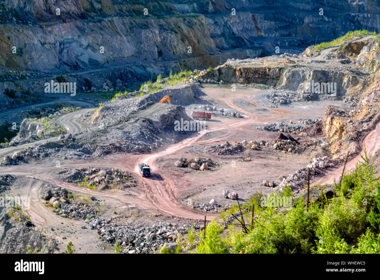 Dolomite extraction hi-res stock photography and images - Alamy
