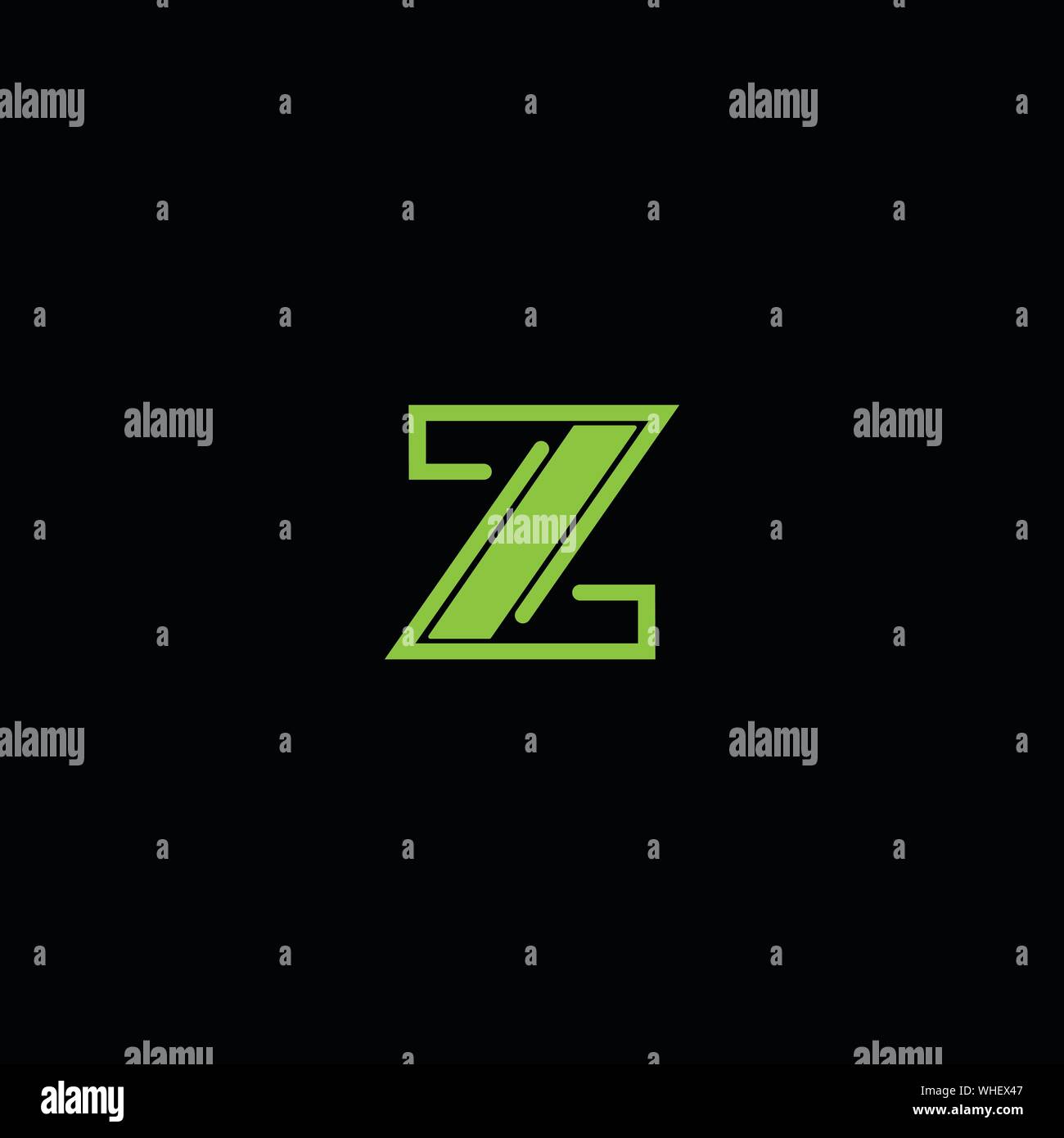 Creative Innovative Initial Letter logo Z. Minimal luxury Monogram ...