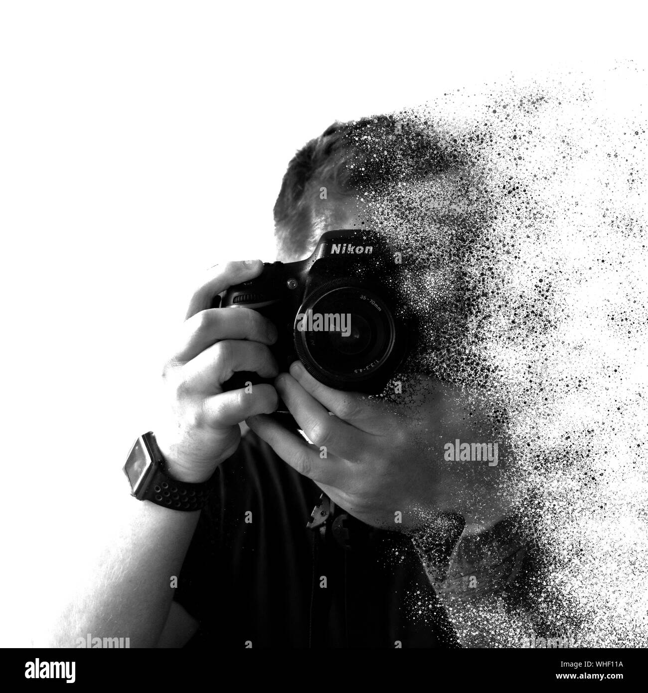 Female photographer video Black and White Stock Photos & Images - Alamy
