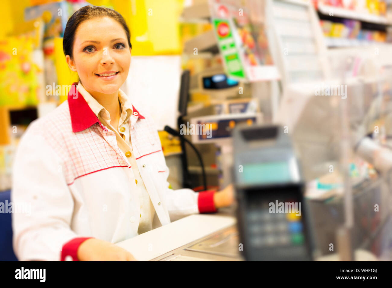 Saleswoman hi-res stock photography and images - Alamy