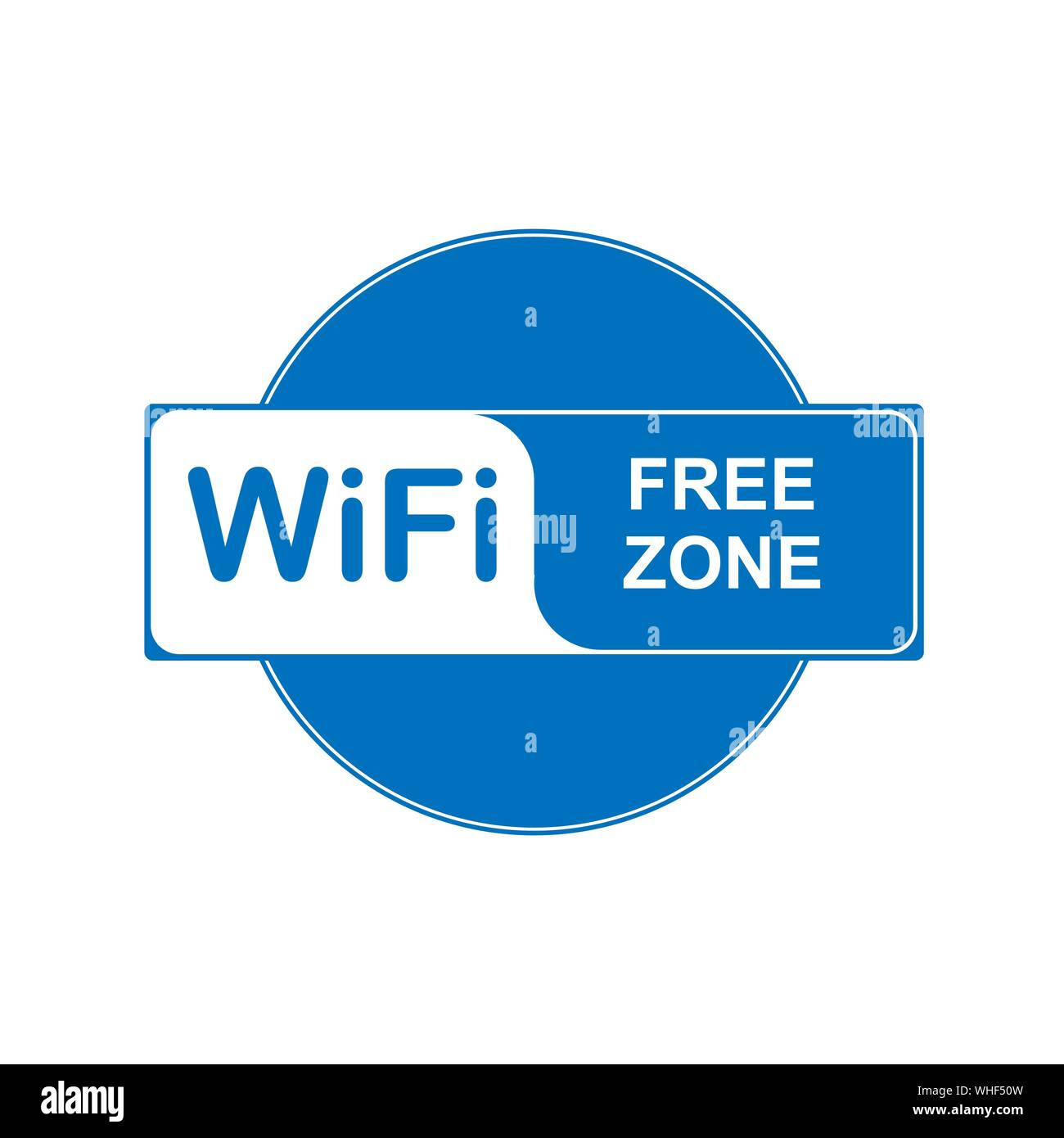 Free access zone to the WiFi network. Information icon Stock Vector ...
