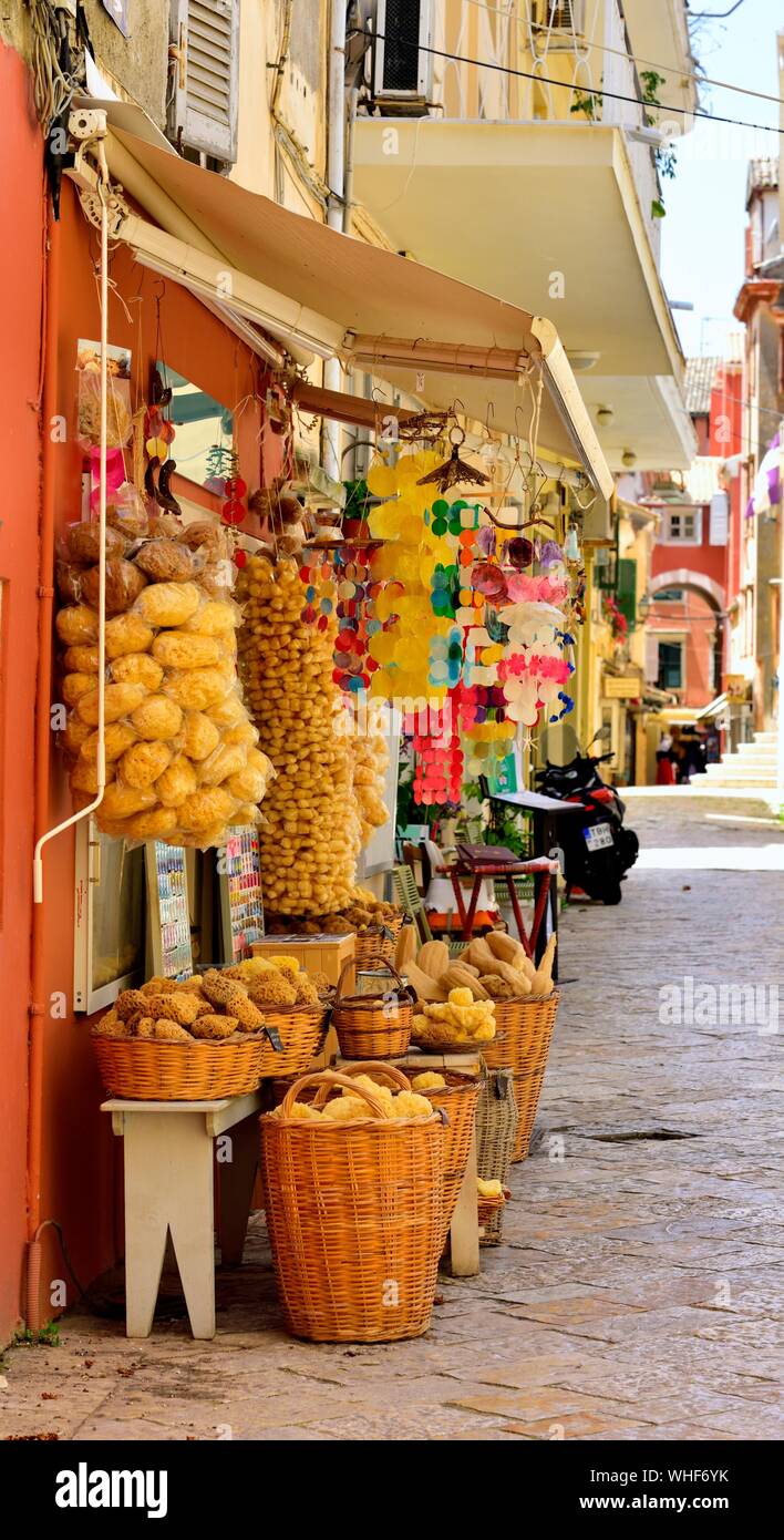 Corfu Old Town Centre High Resolution Stock Photography and Images - Alamy