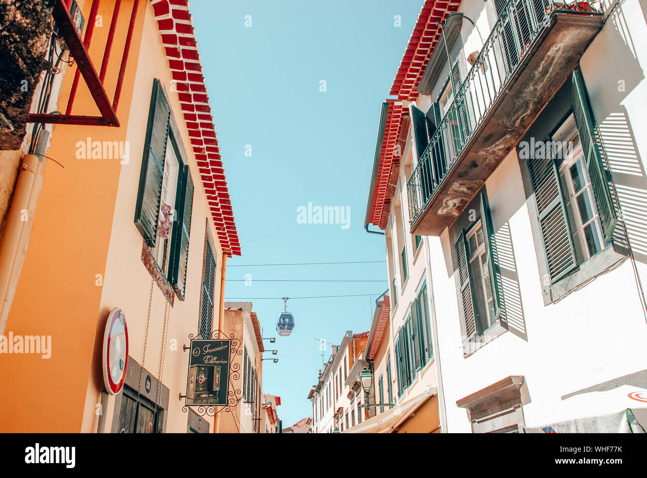 The Old Town of Funchal, Madeira Stock Photo - Alamy