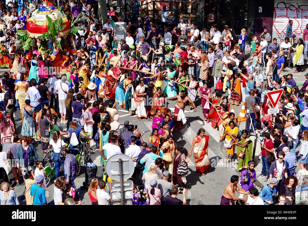 Ganesh Chaturthi, elephant-headed deity, Ganesha, parade, birthday of ...