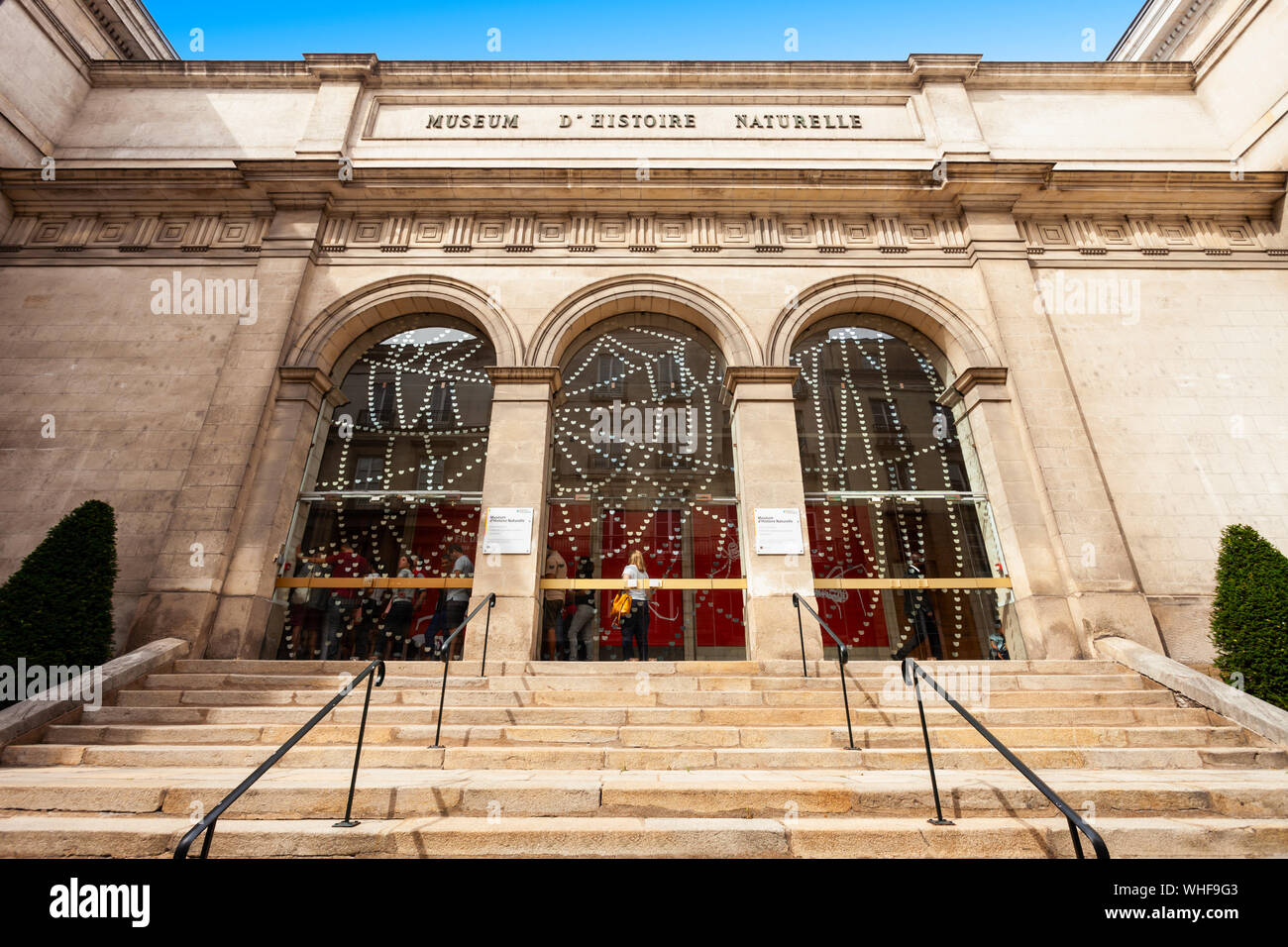NANTES, FRANCE - SEPTEMBER 16, 2018: Natural History Museum of Nantes ...