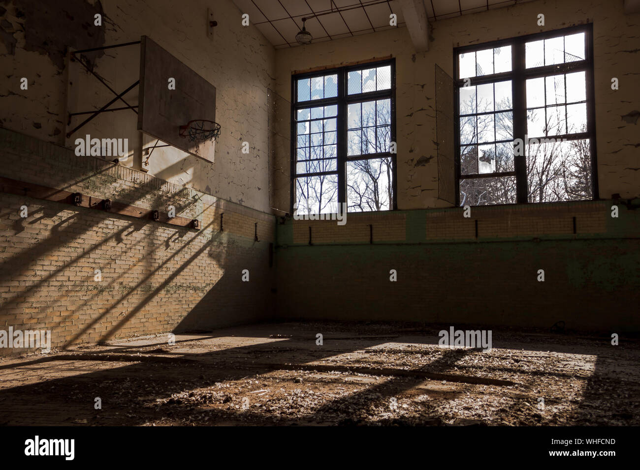 Basketball gym no people hi-res stock photography and images - Alamy
