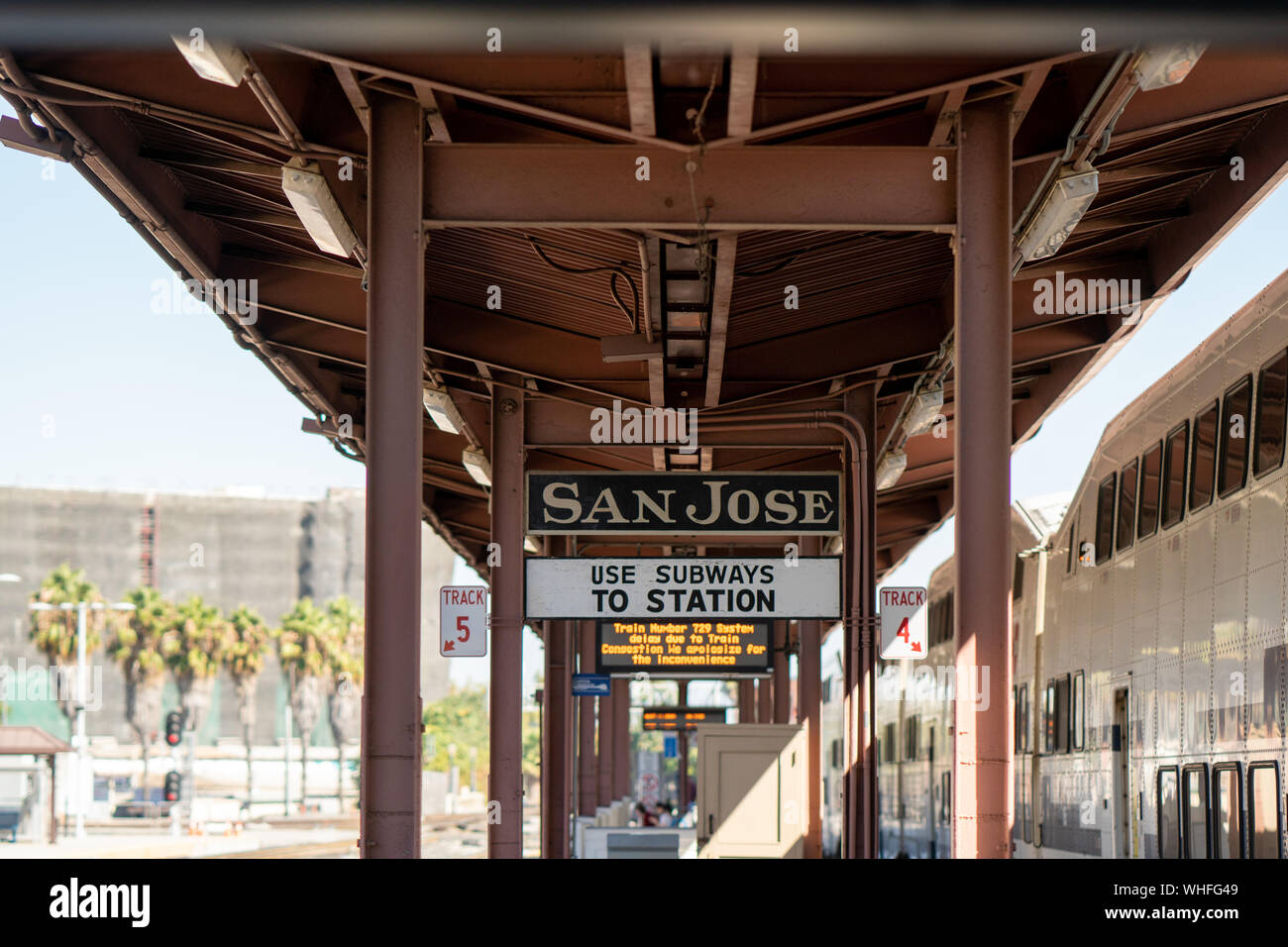 Diridon Station, San Jose Stock Photo - Alamy