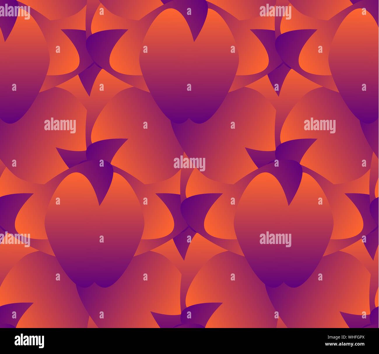 Abstract orange gradient fruit pattern. Bright color background Stock ...