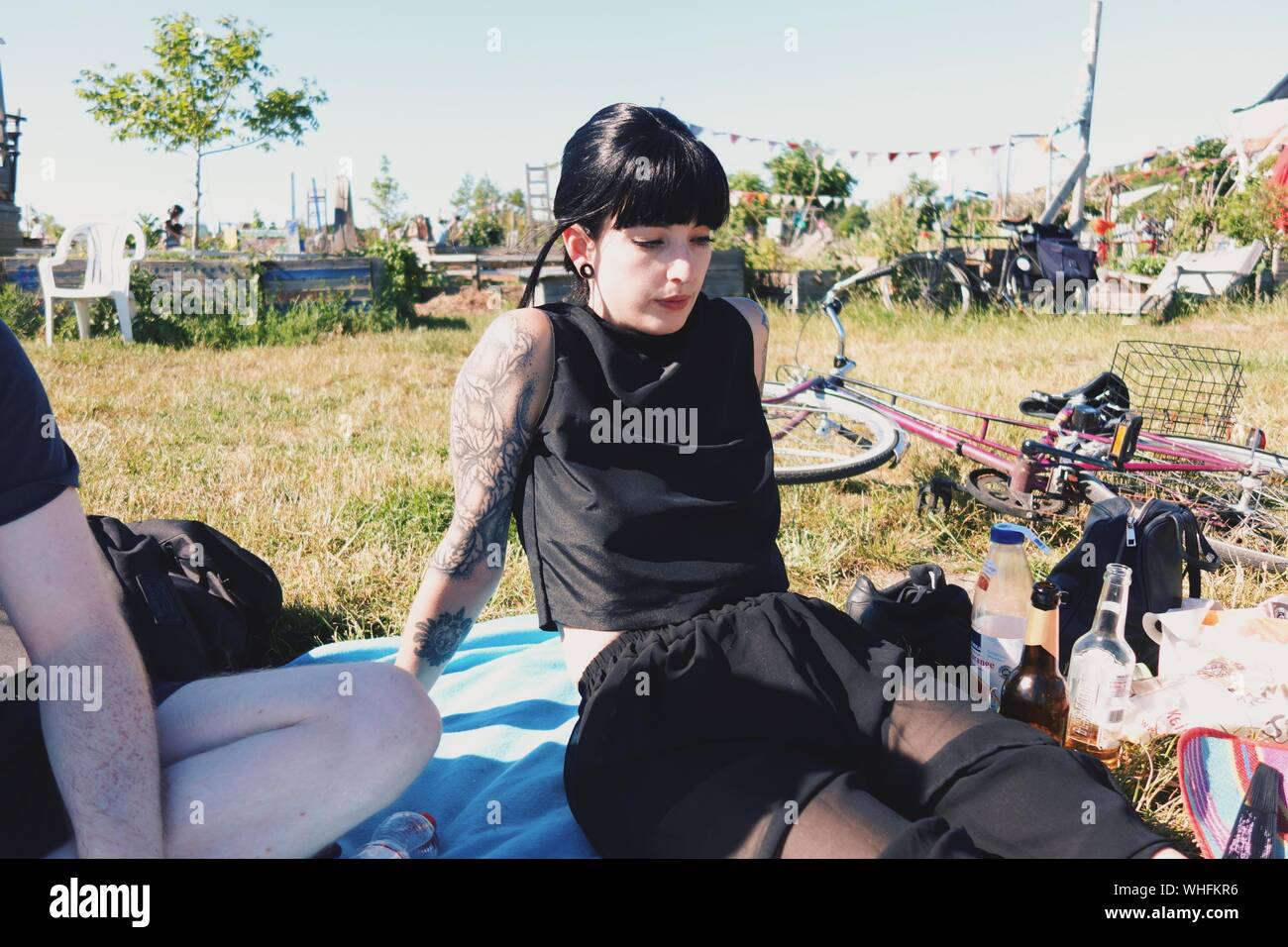 Goth girls hi-res stock photography and images - Alamy