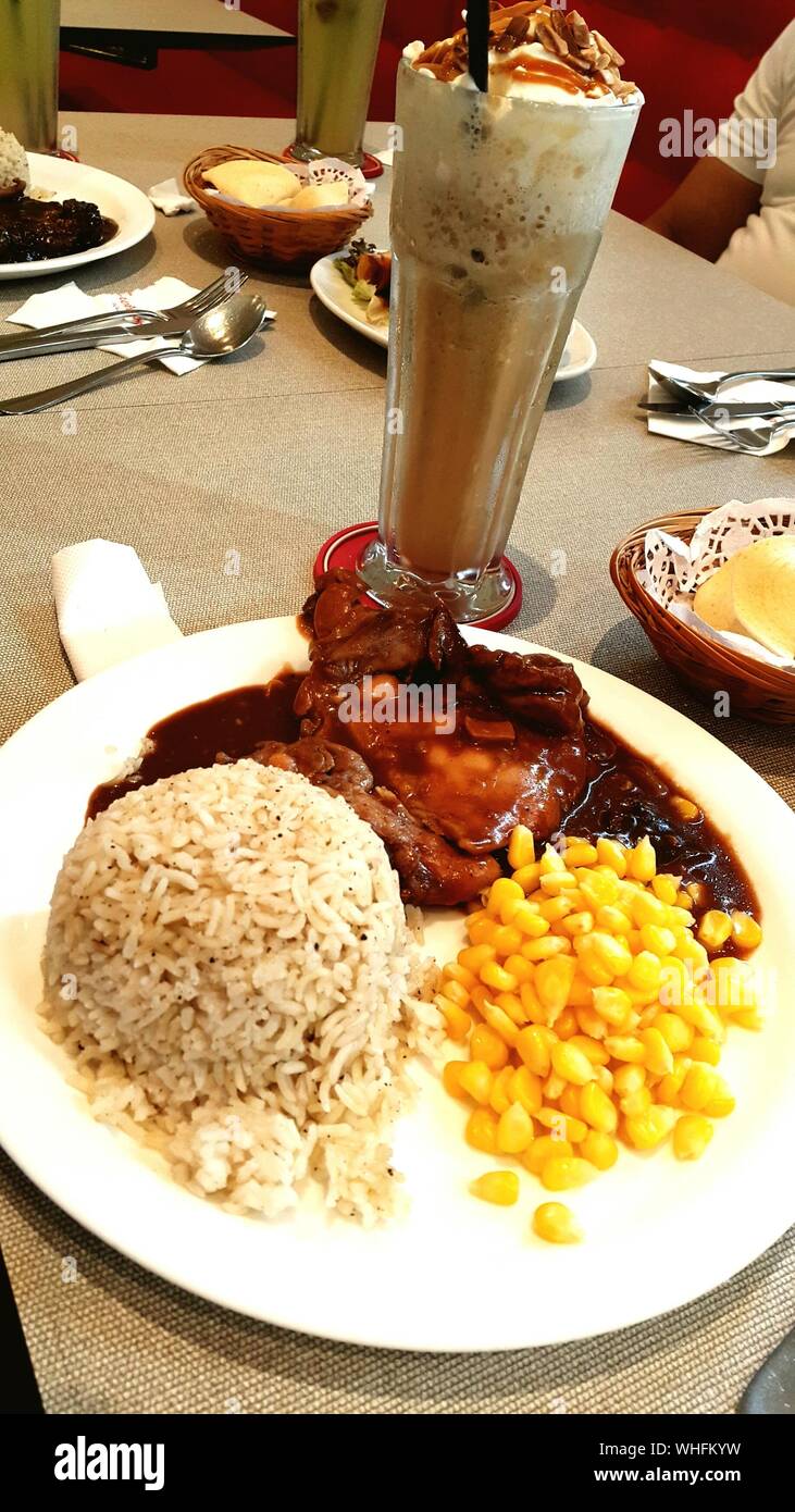 Rice milk shake hi-res stock photography and images - Alamy