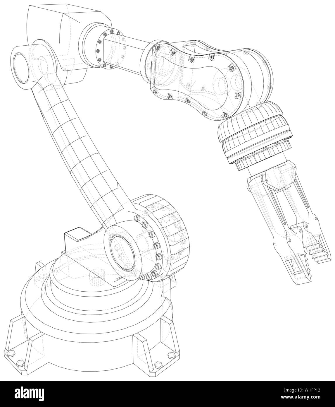 Wire assembly factory Stock Vector Images - Alamy