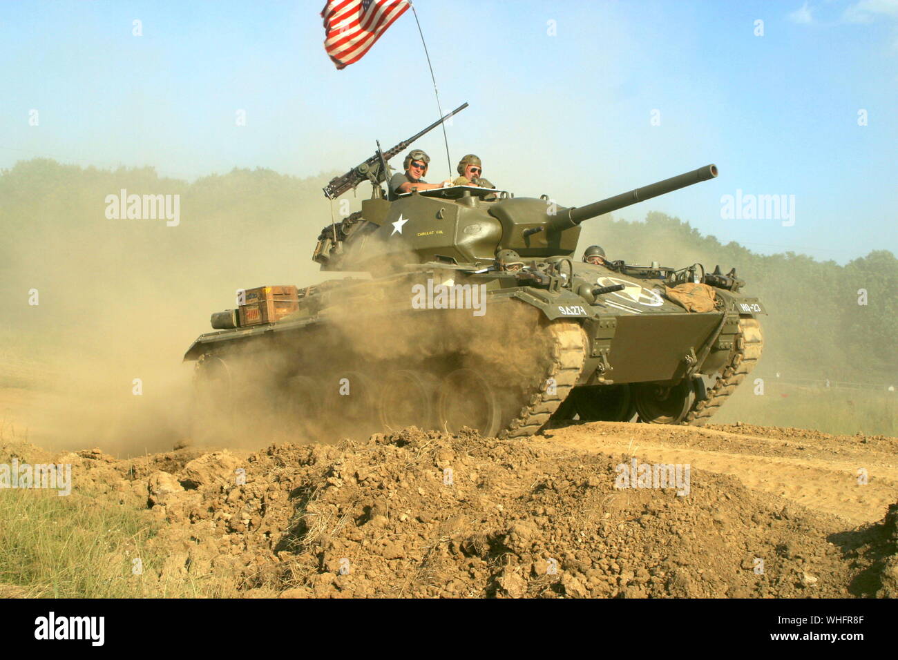 The M24 Chaffee is an WWII light tank that continued its service in the ...