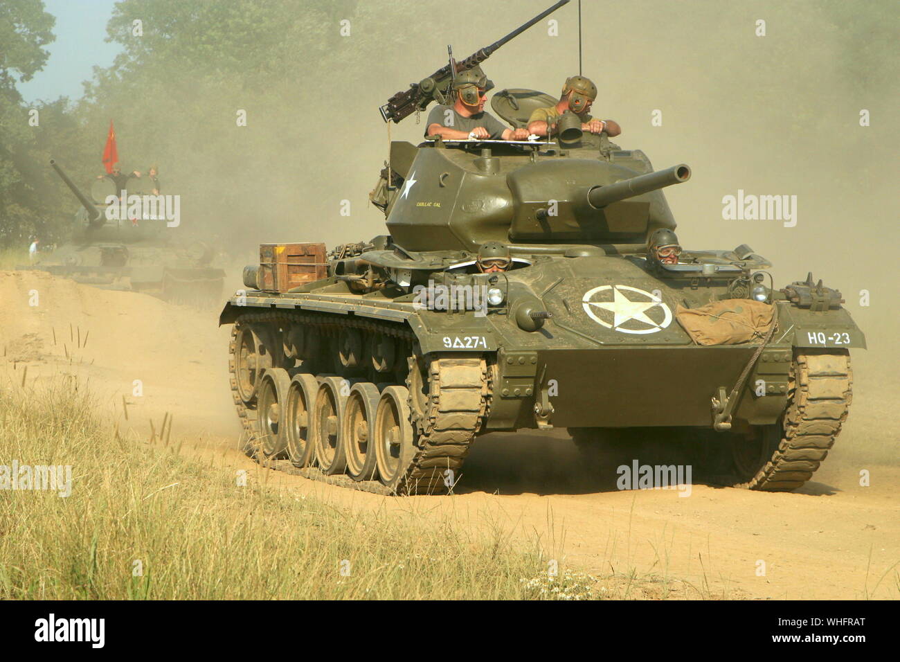 M24 chaffee tank hi-res stock photography and images - Alamy