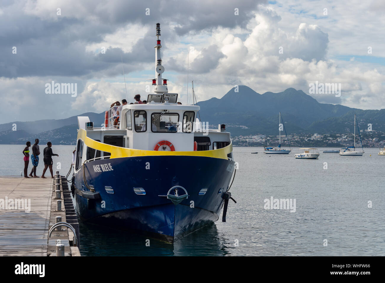 Martinique ferry boat hi-res stock photography and images - Alamy