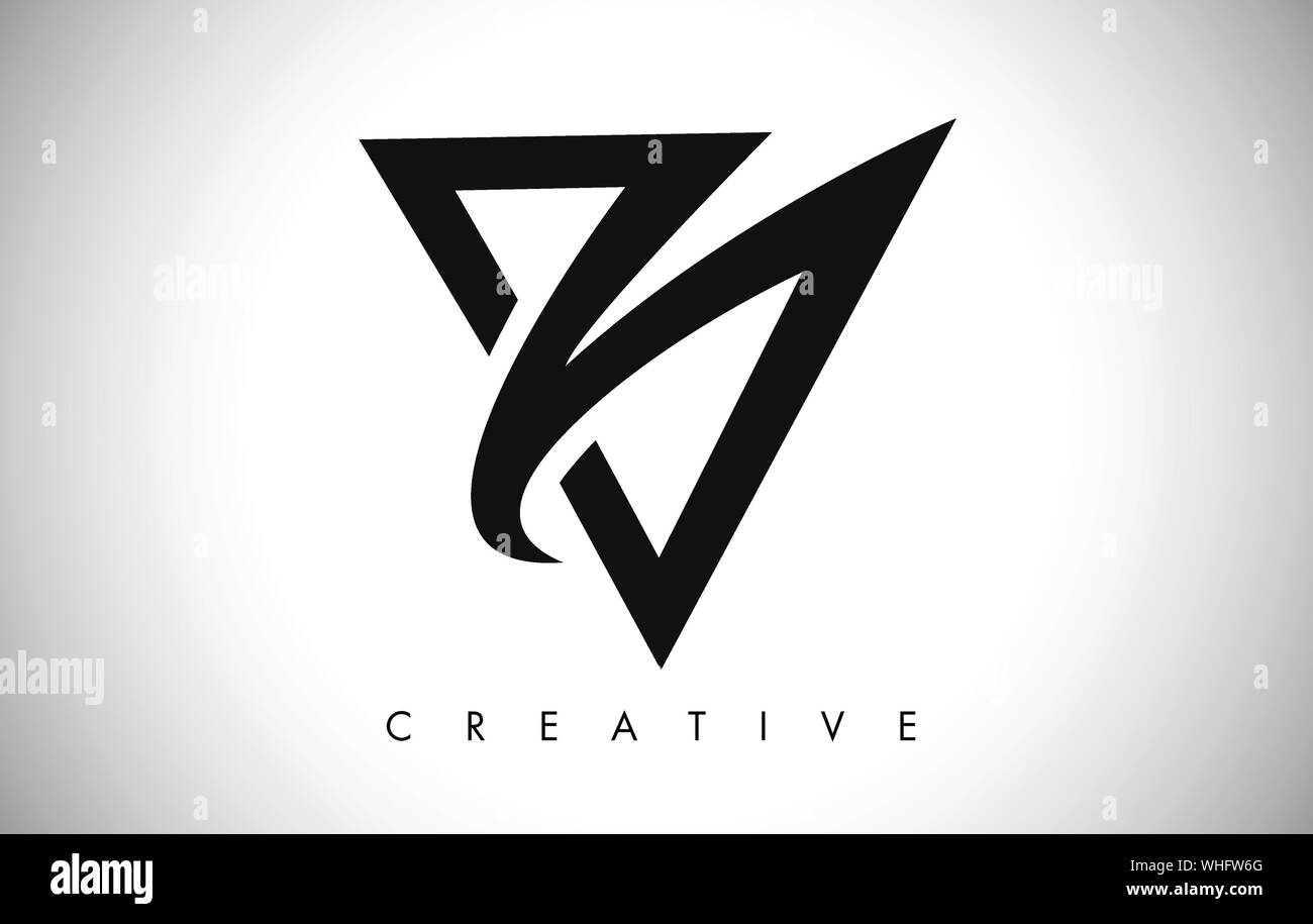 V Letter Modern Trendy Design Logo. Letter V Icon Logo with Monogram ...