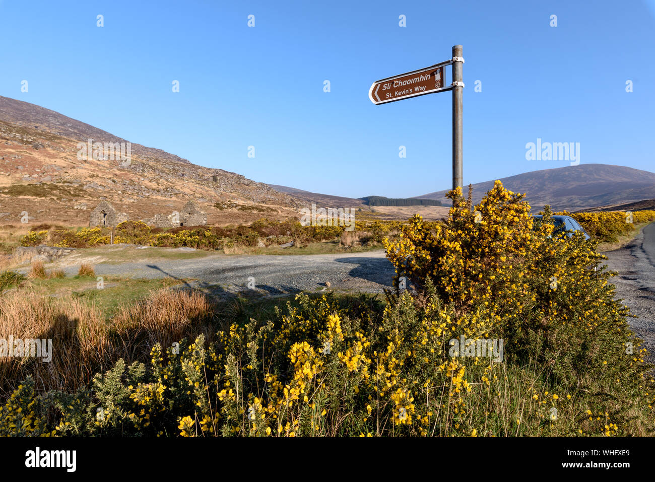 The Saint Kevin's Way is a pilgrim path in County Wicklow, Ireland ...