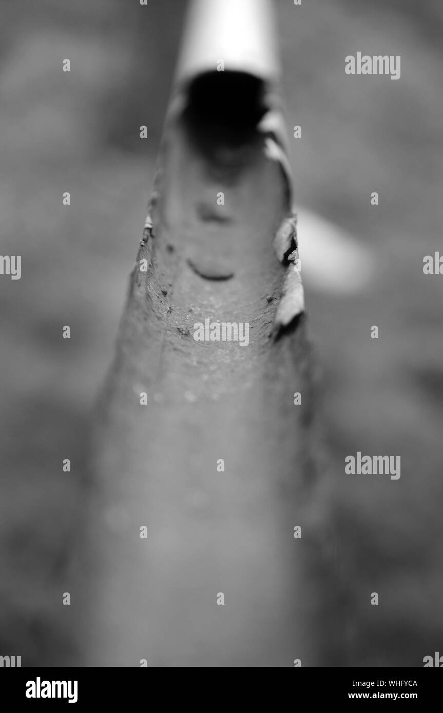 Broken metal pipe hi-res stock photography and images - Alamy