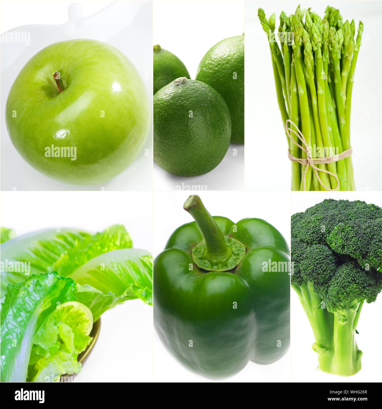 Green collage hi-res stock photography and images - Alamy