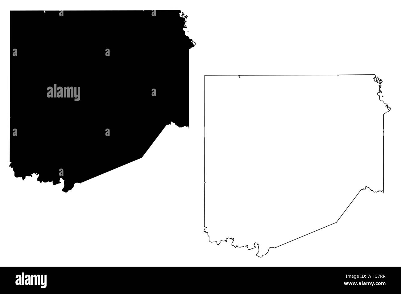 Upshur map hi-res stock photography and images - Alamy