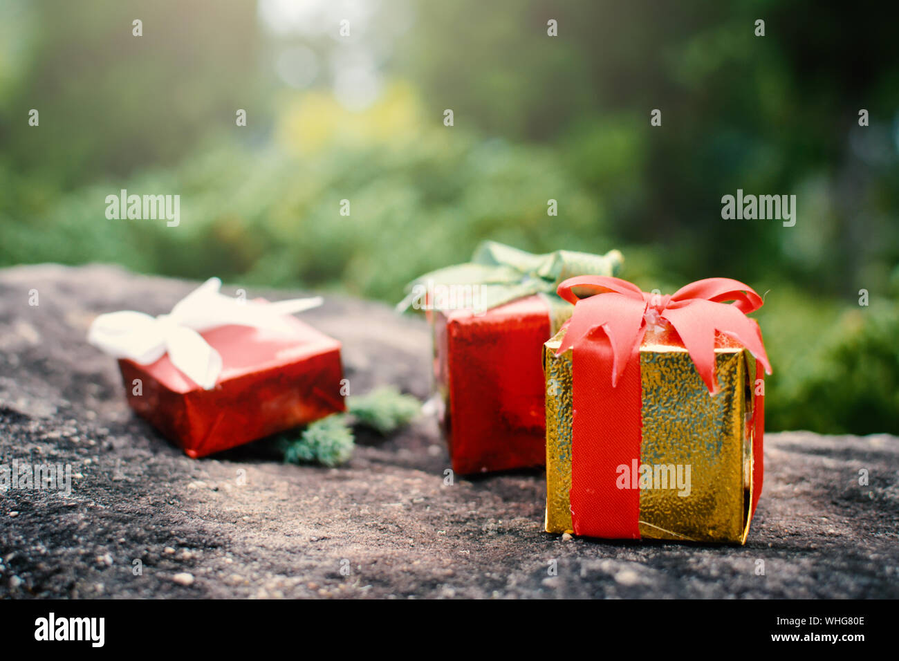 Wrapped boxes hi-res stock photography and images - Alamy