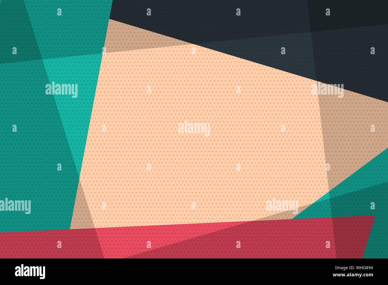 Comic book geometric pop art retro background Stock Vector Image & Art ...