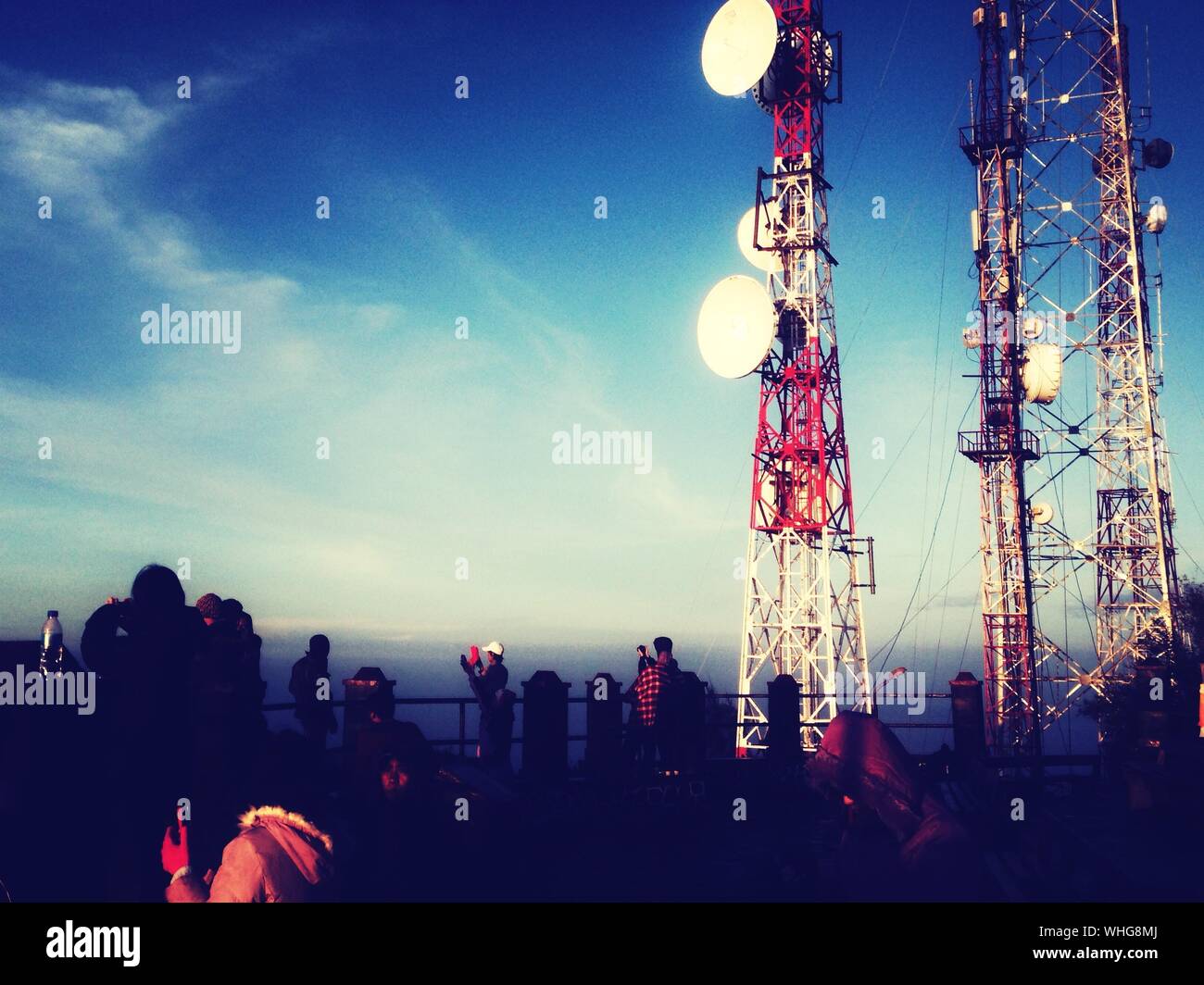 Communications And Observation Tower High Resolution Stock Photography ...